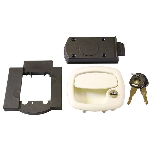 Locker / Garage Lock White – Just Caravan Parts